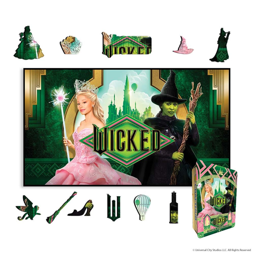 Wicked - Puzzle en bois – Craft Hub FR