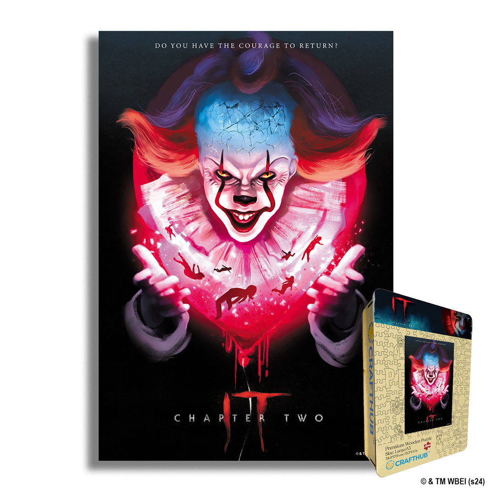 Pennywise - Puzzle en bois – Craft Hub FR