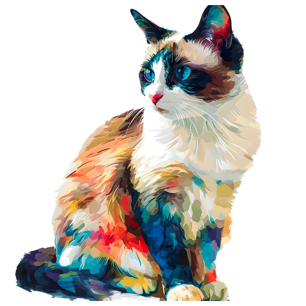 Chat des neiges - Puzzle – Craft Hub FR
